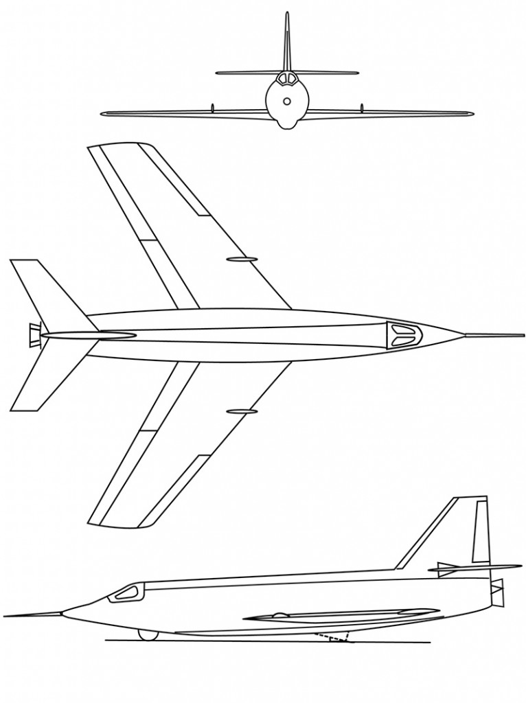 AirWingMedia.com » Bell X-1/X-1E/X-2, Douglas X-3, Northrop X-4, Bell X ...